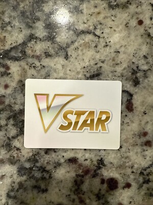 🔥Pokémon VSTAR Pokemon Card V Star White Card - Color “V”-Rare-Mint🔥 | eBay