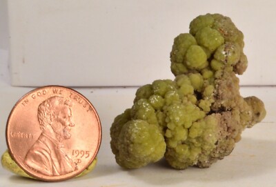 #11,951 Bright Green Mimetite - Mapimi, Mexico | eBay