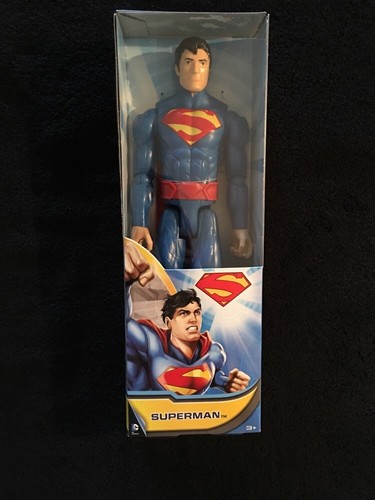 SUPERMAN 12" HIGHLY POSABLE DC COMICS ACTION FIGURE LARGE PICTURE ON ...