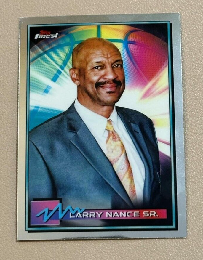 Larry Nance Sr. #8 - 2021 Topps Finest NBA Basketball Chrome Card | eBay