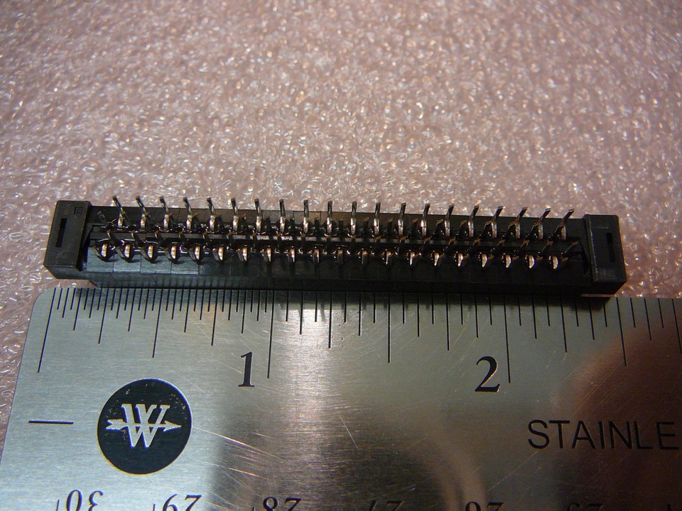 AMP 176380-3 D Type Connector 80 Pin Male 0.05 inch Pitch Solder | eBay