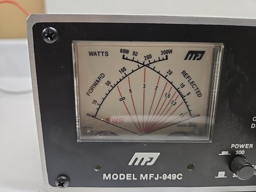 MFJ Antenna Tuner Deluxe Versa Tuner II MFJ-949C ***TESTED AND WORKING ...