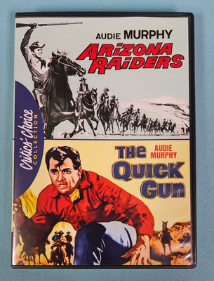 Arizona Raiders / The Quick Gun Audie Murphy Double Feature Like-New ...