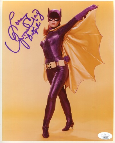 Yvonne Craig Batman Batgirl Barbara Gordon Signed Autograph Photo JSA ...