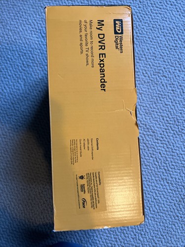 WD Western Digital DVR Expander BRAND NEW & SEALED 1 TB 120 hrs HD 600 ...