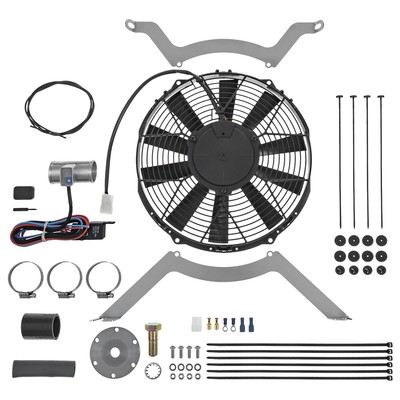 Triumph TR2-TR4 Cooling Fan Kit Eletric Sunction type Revotec Posit ...