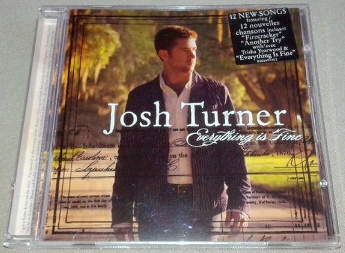 JOSH TURNER-EVERYTHING IS FINE-CD-(Country) | eBay