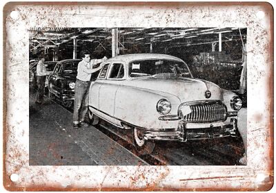 Vintage 1951 Nash Automobile Ad Retro Look Reproduction Metal Sign ...