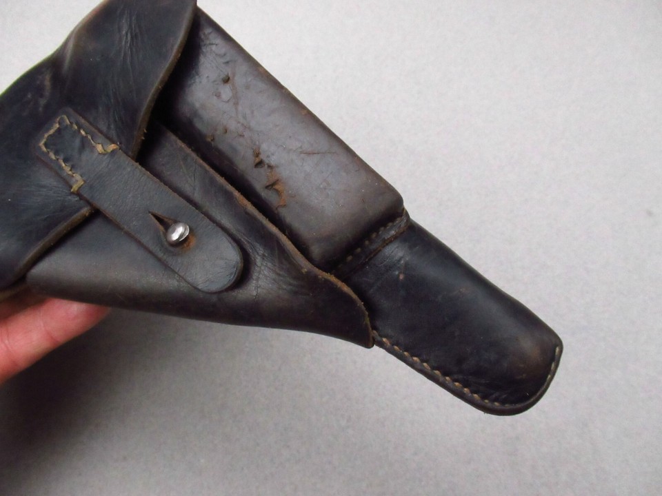 Good 1944 KKD POSEN Soft shell Holster German Mauser Walther CYQ P38 ...