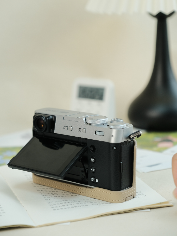 For Fujifilm X100VI X-100VI Genuine Leather Camera Bag Protect Case ...