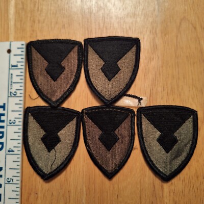 military patches lot of 5 shields | eBay