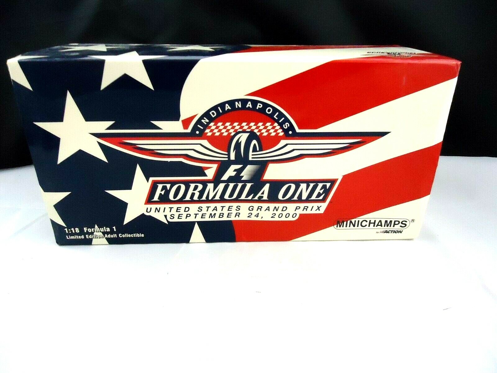 1:18 USGP Formula 1 Indianapolis Inaugural event car 2000 NIP ...