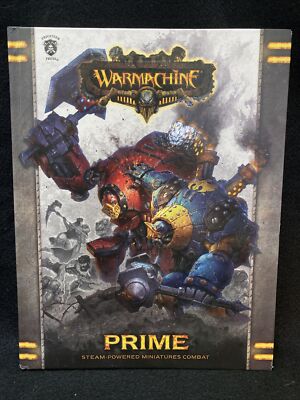 Warmachine: 2016 Prime Steam Powered Miniatures Combat Hardback ...