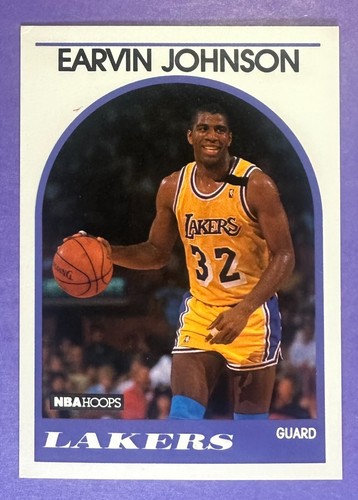 1989 Hoops Earvin 'Magic' Johnson #270 Los Angeles Lakers (3x MVP/HOF ...