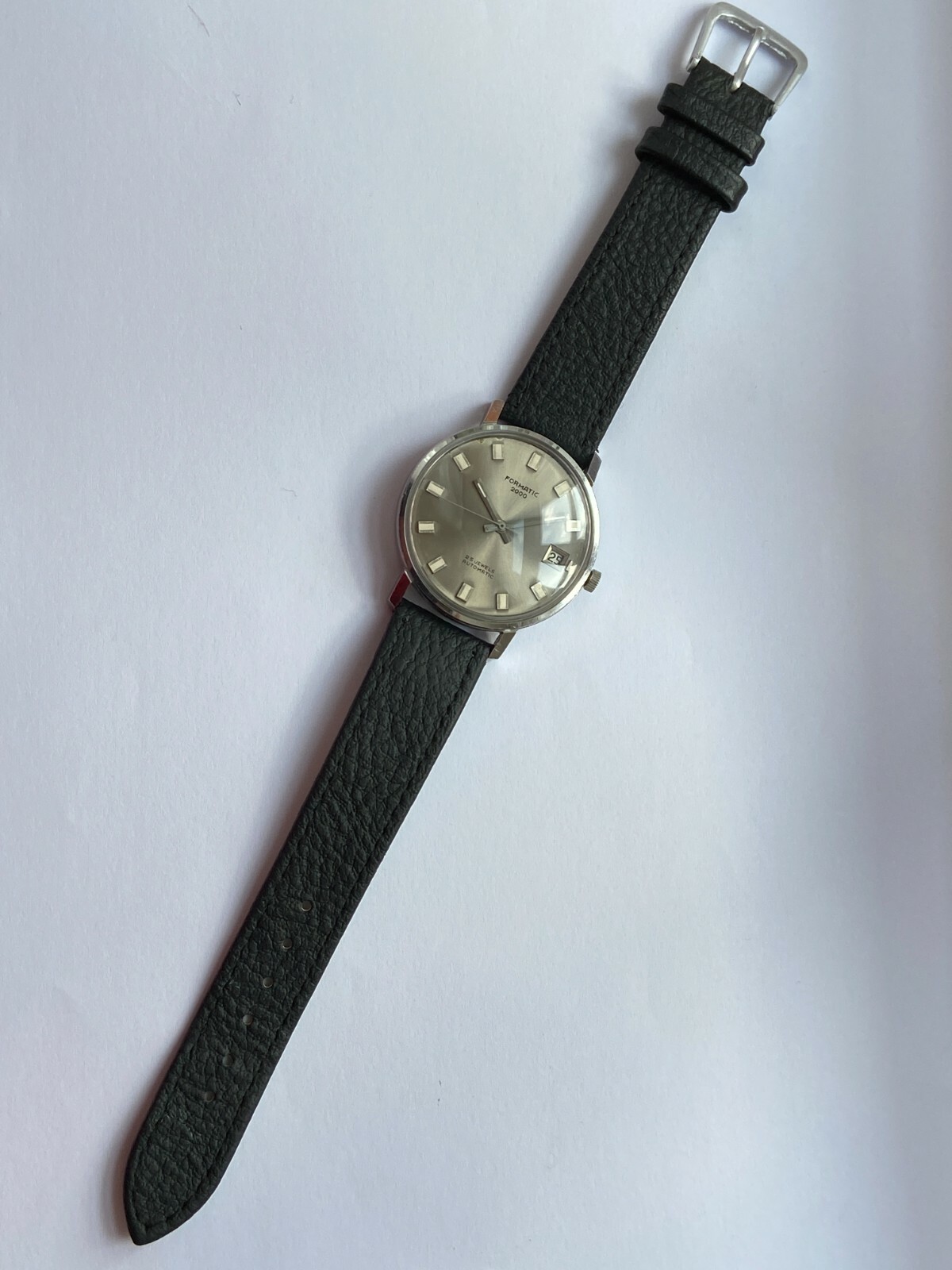 Vintage RARE BEAUTIFUL WATCH FORMATIC 2000 AUTOMATIC 25 JEWELS PUW 1561 ...