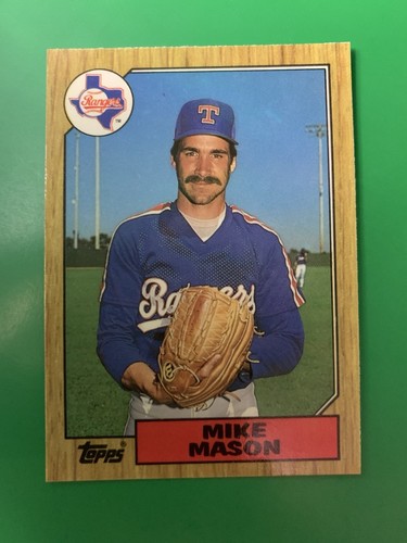 1987 Topps Tiffany Mike Mason Texas Rangers #646 | eBay