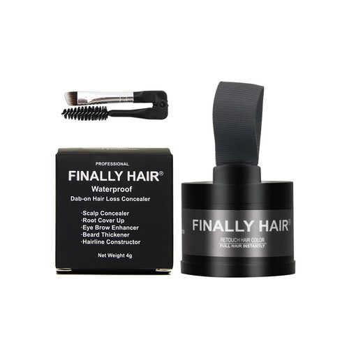 Finally Hair Dab-on Hair Fibers & Loss Concealer, Hairline & Eyebrow ...