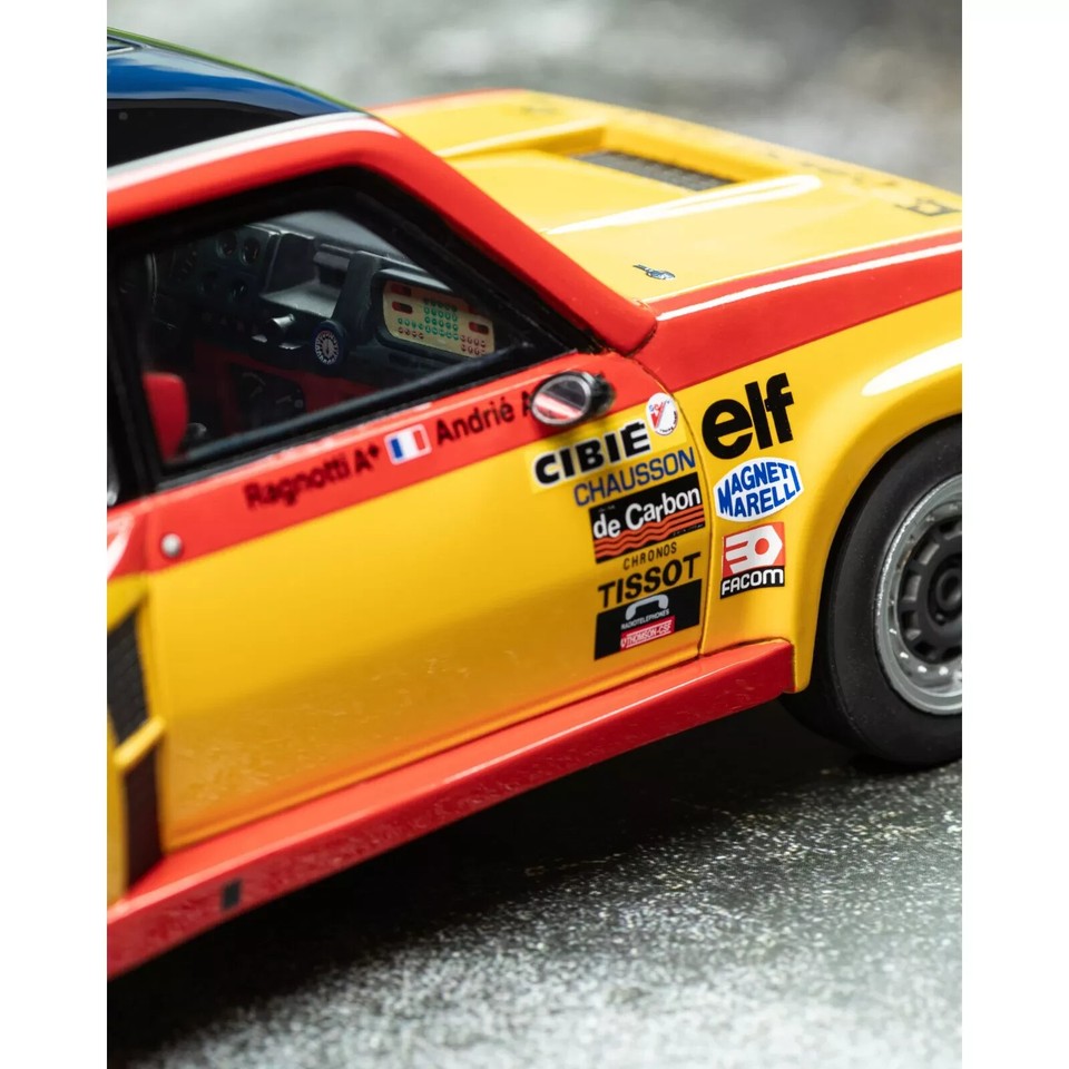Renault 30 Assistance + Renault 5 Turbo +Trailer Rallye WRC 1979 1:18 ...