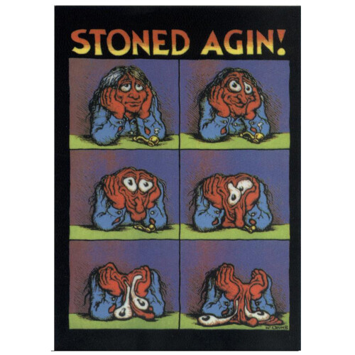Carte Postale - Drug - Stoned Agin - Size 10x15cm | eBay