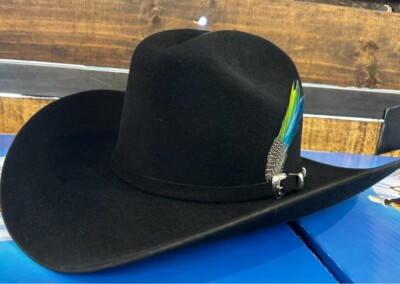 Bull Shadow Felt Hat Size 7- 1/8 Sinaloa Style Brim 3-1/2 | eBay