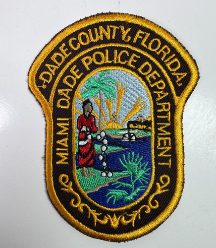 Miami Dade Police Dade County Florida FL Patch N2 | eBay