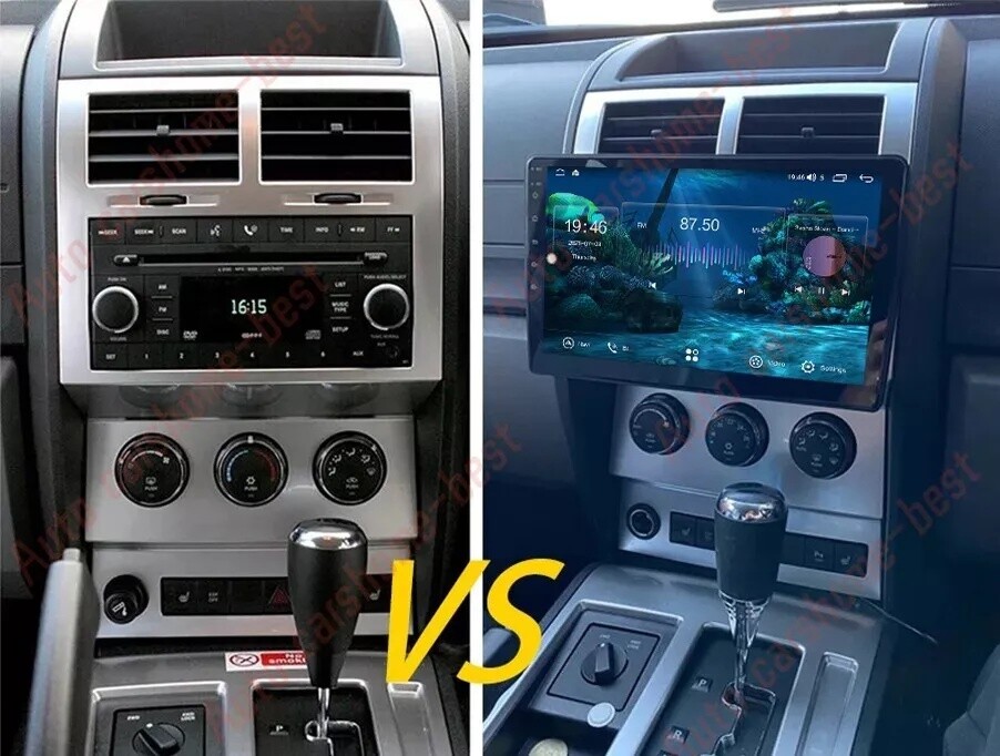 4+64G For 2007-2012 Dodge Nitro 10.1" Android 13 Carplay Car Stereo ...