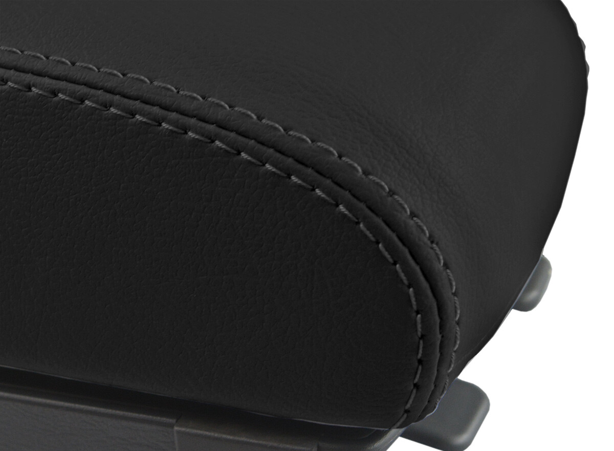 Fits 2005-2009 Hyundai Tucson PVC Leather Console Lid Pull Over Cover ...