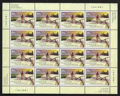 Canada - Scott 1810 - Full Pane of 16 Stamps - Frontier College - MNH ...