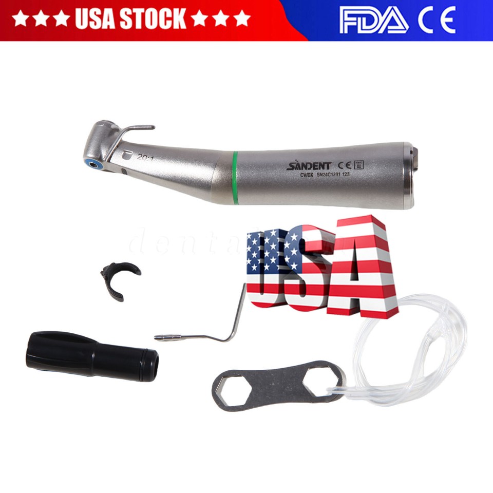 20:1 Implant Contra Angle Dental Surgical Handpiece Fit NSK Timax LED ...