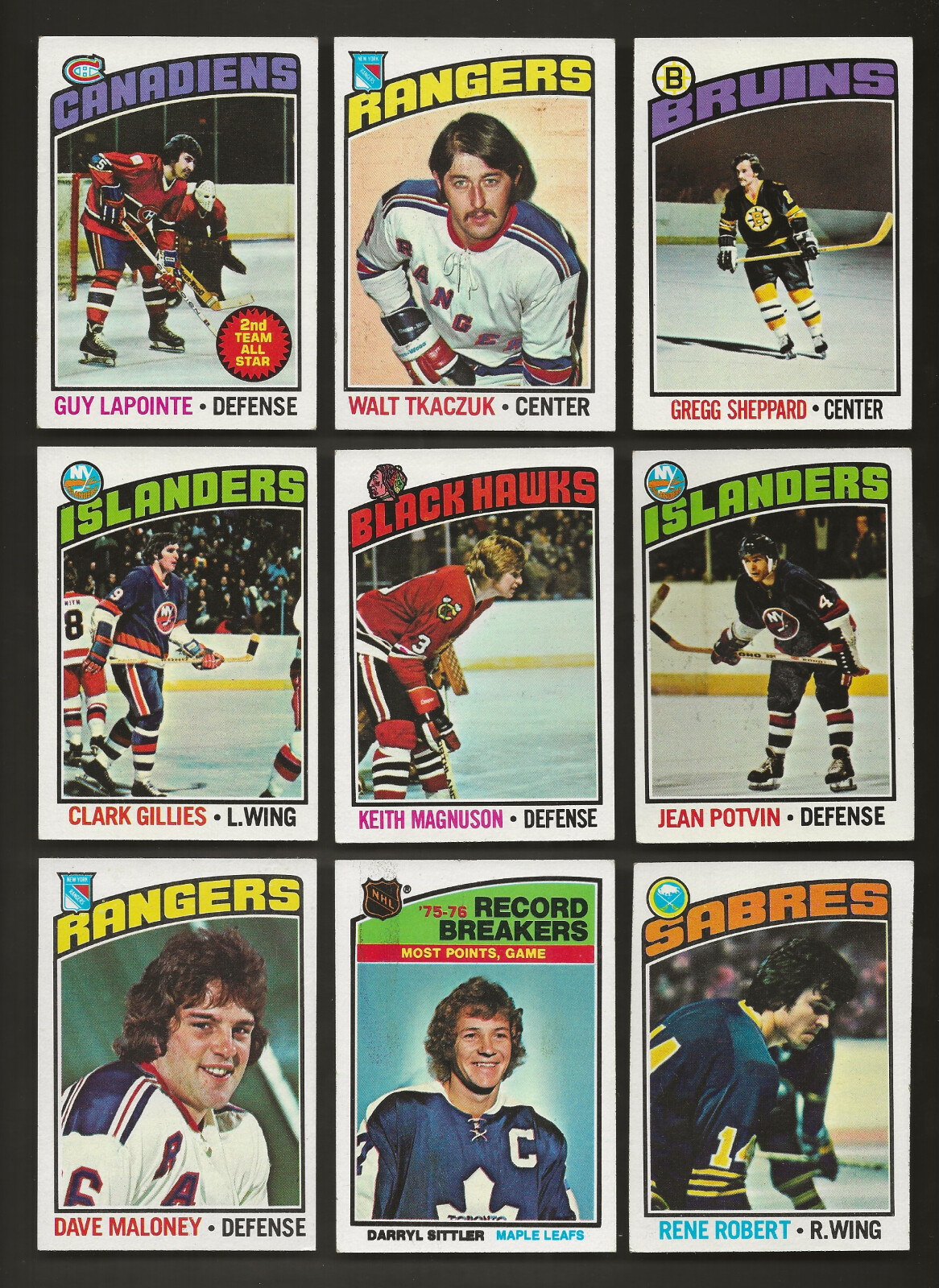 1976-77 Topps Hockey 2 FOR $.99 You Pick From My List EXMT | eBay