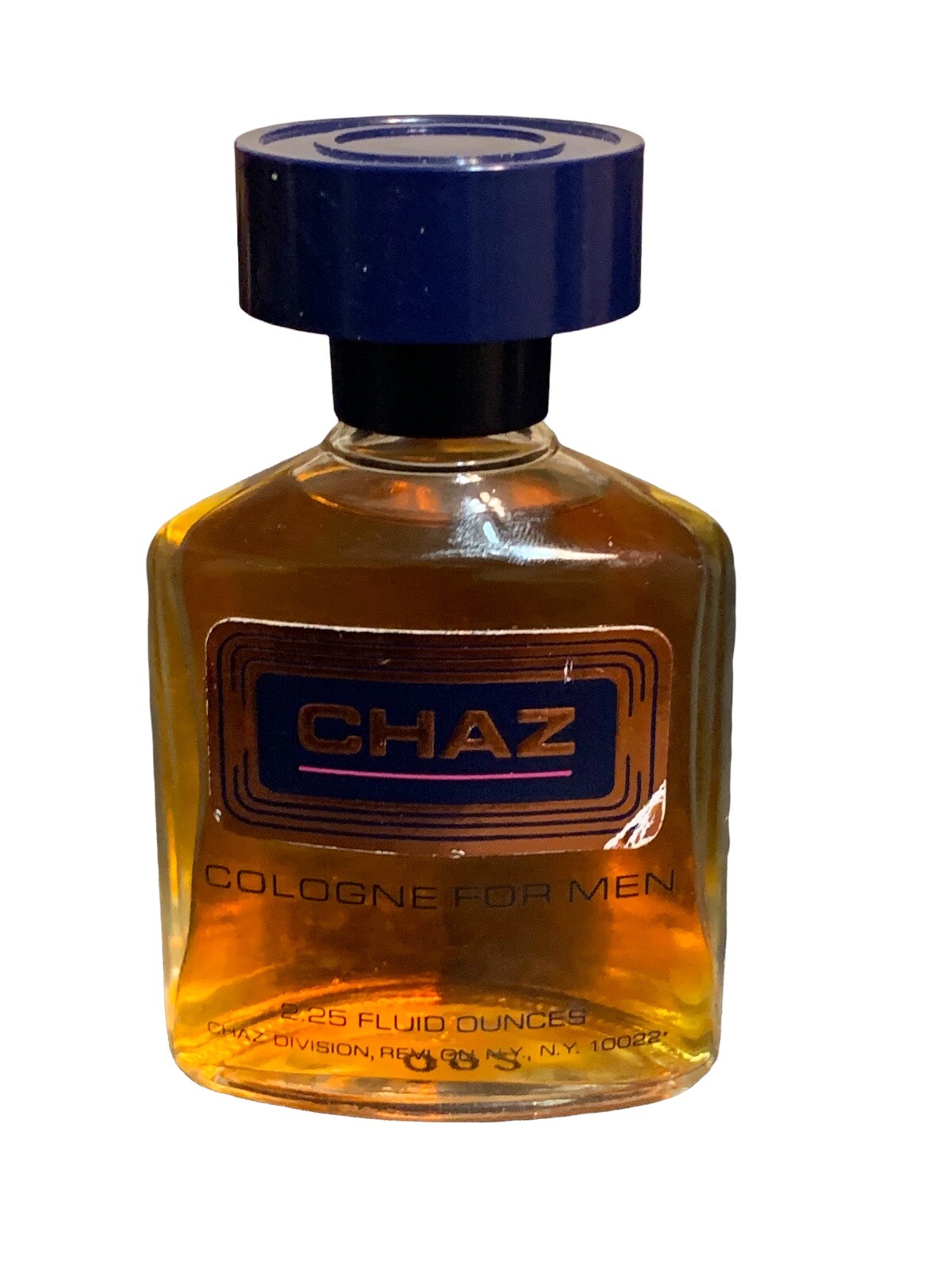 CHAZ FOR MEN, eau de cologne, 2.25. New in box. Vintage | eBay