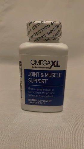 Omega XL 120 Capsules - Green Lipped Mussel New Zealand Omega 3 - EXP ...
