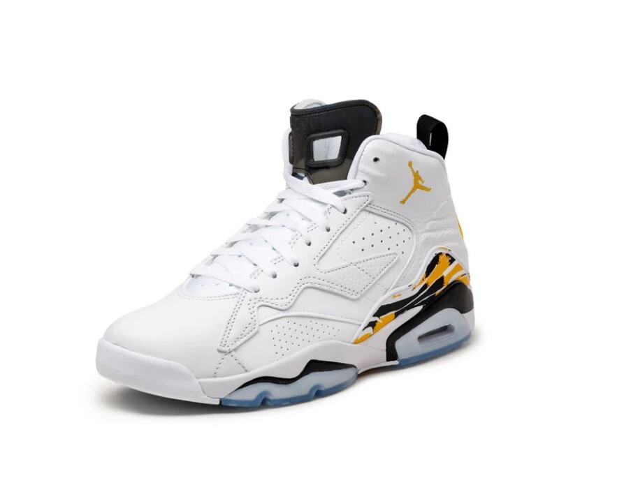 Jordan Jumpman MVP Men's Sneakers Shoes White / Black / Yellow Ochre | eBay