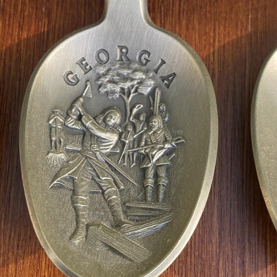 RARE SET Complete 13 Piece American Revolutionary War Heroes Pewter ...