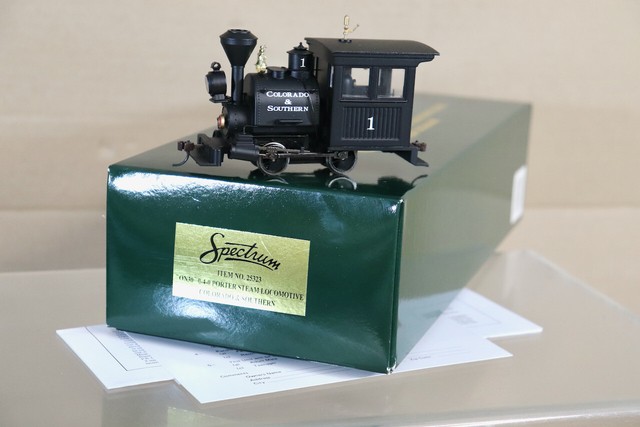 On30 Bachmann Spectrum Colorado & Southern 0-4-0 Porter Steam ...