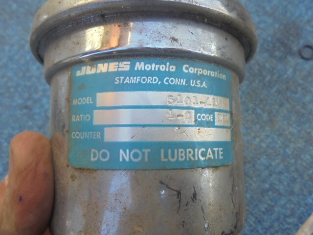 Cable Drive Tach Jones Motorola 10K 5101-113 IMCA IHRA NHRA WISSOTA K&N ...