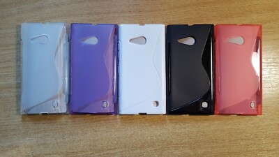 TPU silicone gel, rubber phone case, cover to fit Nokia Lumia 730, 735 ...