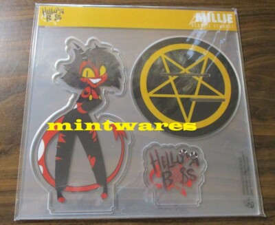 Helluva Boss Millie Premium Acrylic Figure 6" + Stand Standee Vivziepop ...