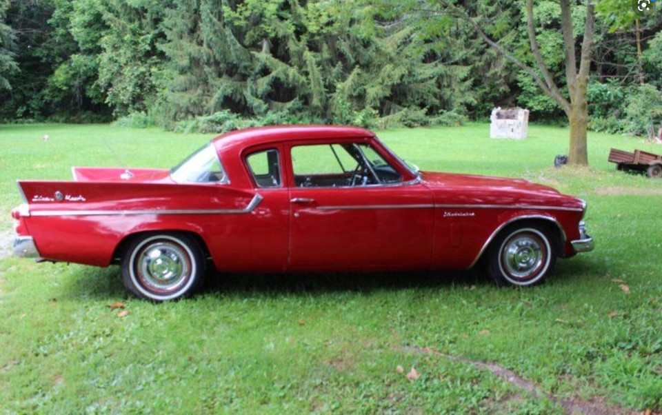 1953 - 1961 Studebaker Hawk 2 Door Hardtop REAR CURVE Glass OEM | eBay