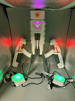 Laser X Laser Tag Set Tower & 2 Laser Guns Tested Works | eBay