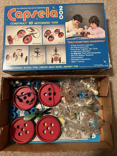 Motorized Capsela 200 Set W Box | eBay