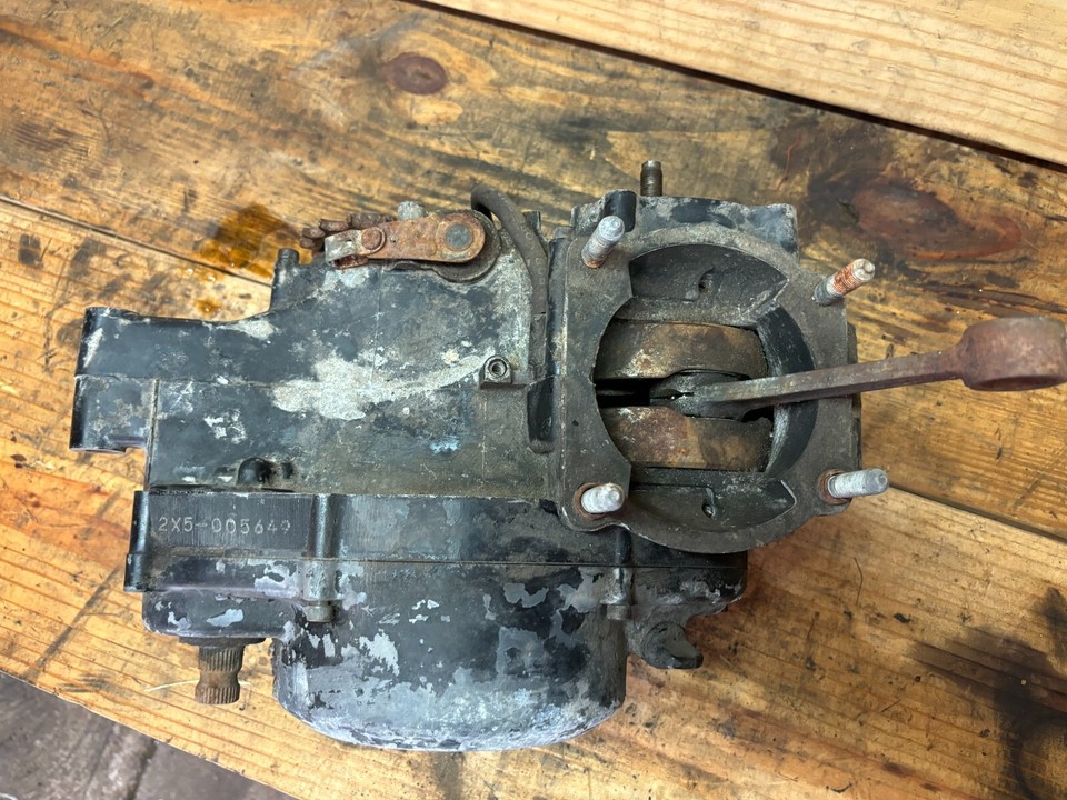 1979 Yamaha YZ400 Engine Crank Case Bottom End Transmission YZ 400 | eBay