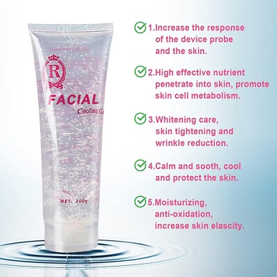 Cooling Gel for IPL Laser Hair Removal Devices & Coupling Gel RF Facial ...