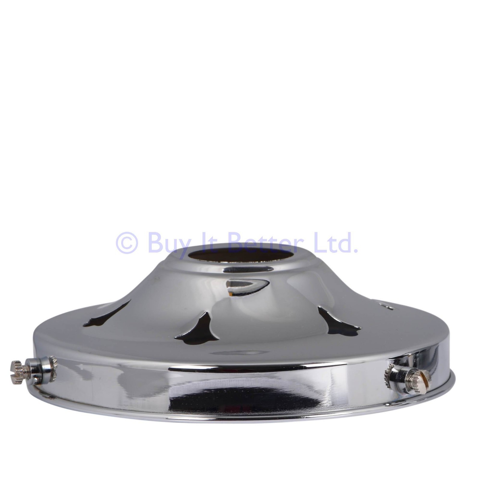 ElekTek Glass Lamp Shade Gallery Holder fits B22 BC Bayonet Lamp Holder ...