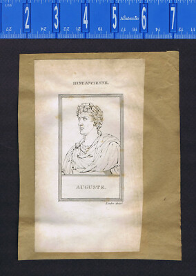 Cardinal Giulio Alberoni & Roman Emperor Augustus -1809 Prints | eBay