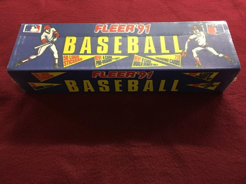 FLEER 91 BASEBALL COLLECTORS 1991 MLB FACTORY SEALED COMPLETE SET ...