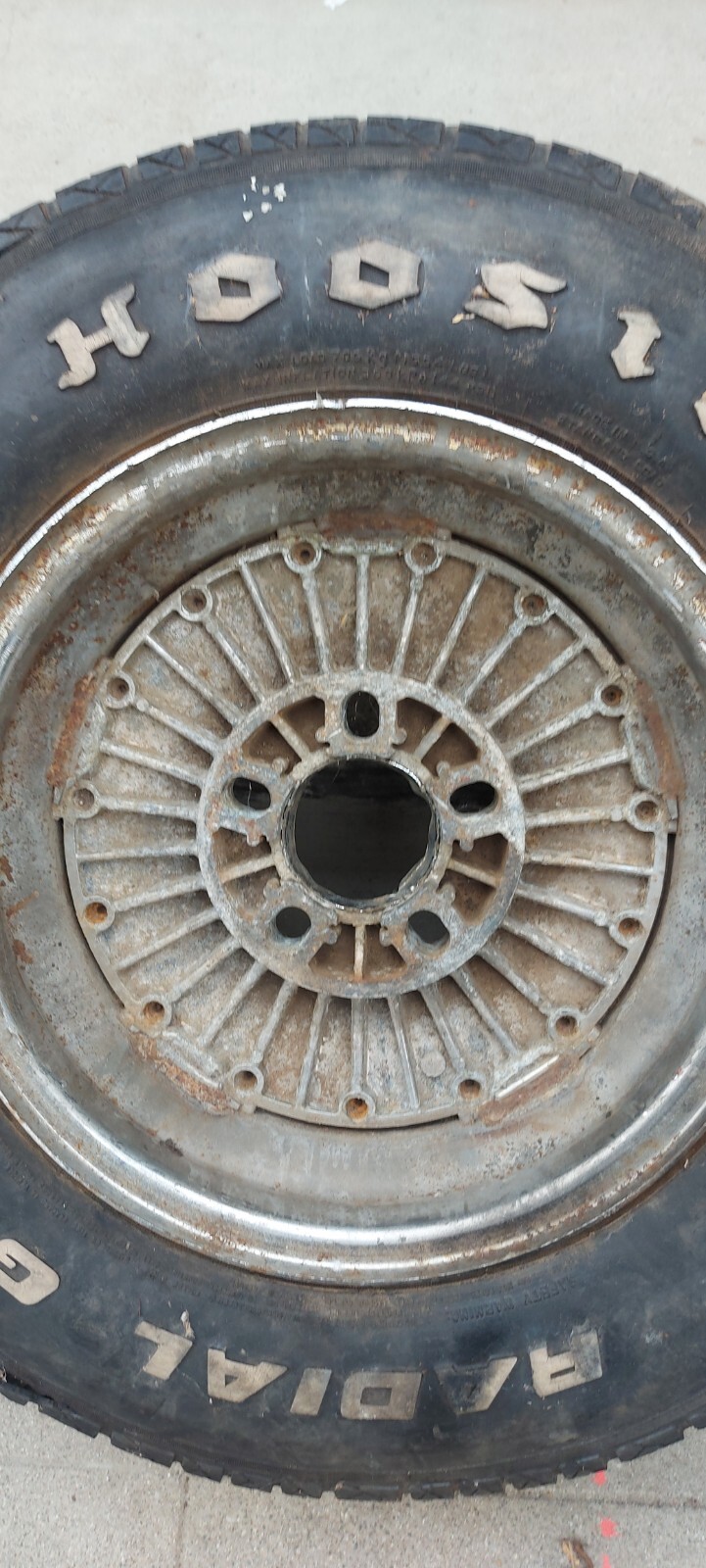 Vintage old school Cragar SST Mag Wheels 14" Unilug 5-Lug Super Street ...