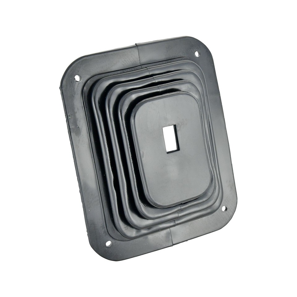 Universal Small Hurst Style Rubber Shifter Boot W/ Trim Plate 5-1/2" x ...