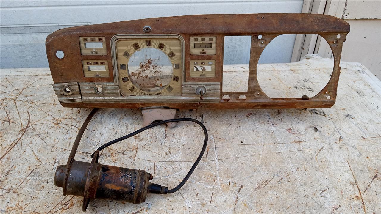 Plymouth Chrysler Gauges Instrument Vintage Dash Panel Cluster Floating ...