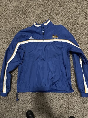 UCLA Bruins Jacket Mens Medium Windbreaker College Sports Adidas ...